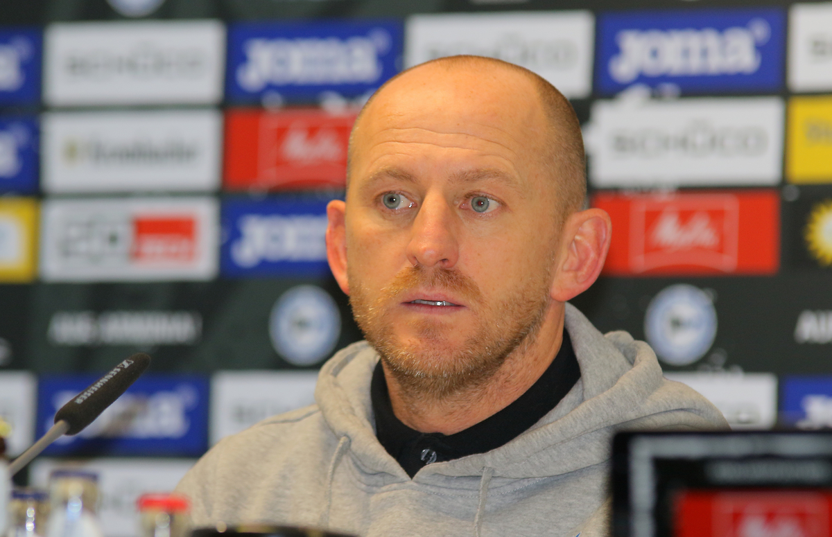 Die Pressekonferenz zum Bielefeld-Spiel