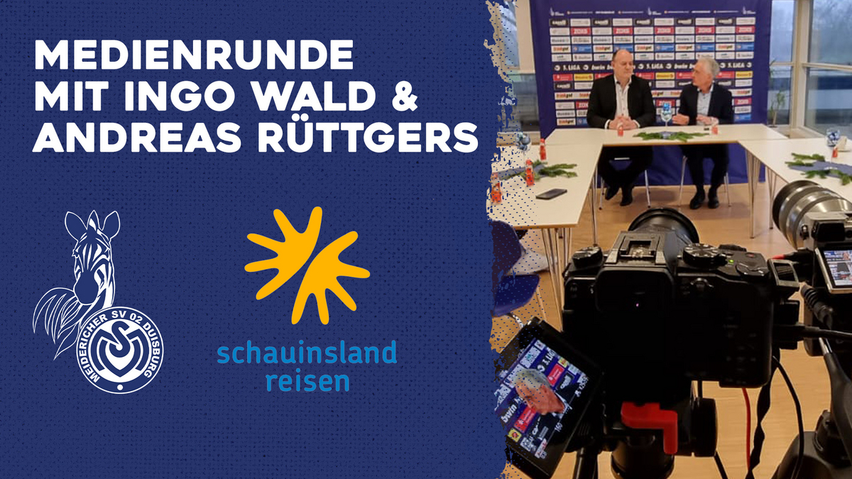 ZebraTV | Die PK mit Andreas Rüttgers & Ingo Wald