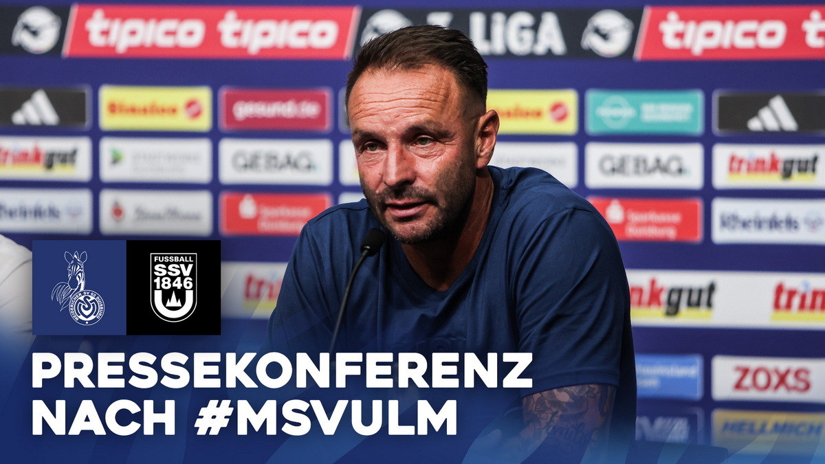 #MSVULM | Die Pressekonferenz nach dem Heimsieg gegen Ulm
